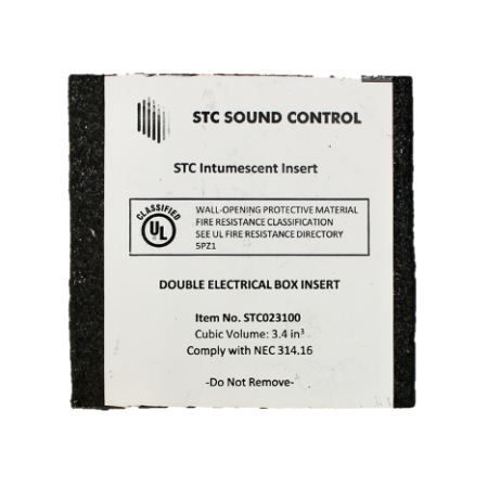 Double Insert | STC Sound Control